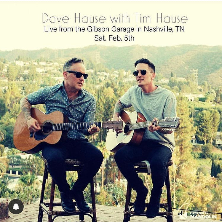 Dave and Tim Live at the Gibson Garage – Dave Hause